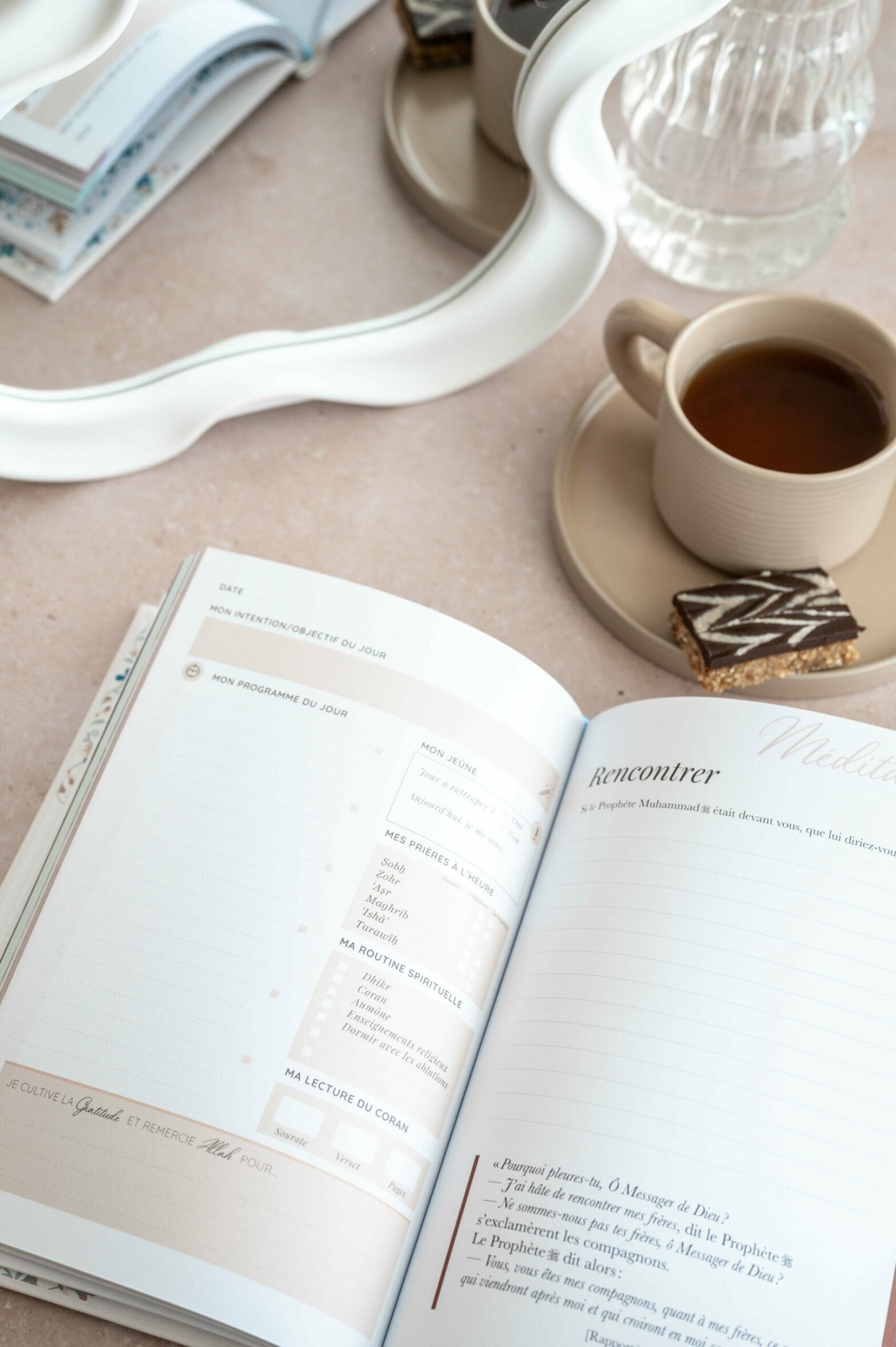 Journal & Planner Ramadan : 30 jours de méditation (Thème Le Repentir ...